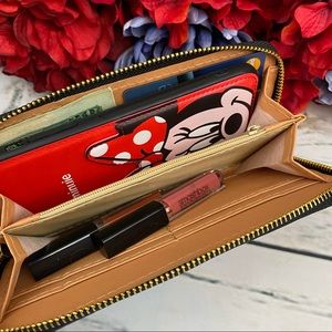 Bags | Blue Mickey Mouse Clutch Wallet Checkbook | Poshmark